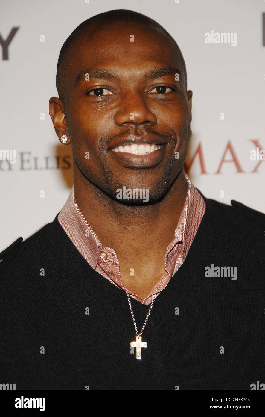 NFL star Terrell Owens attends the Maxim Magazine party in conjunction ...