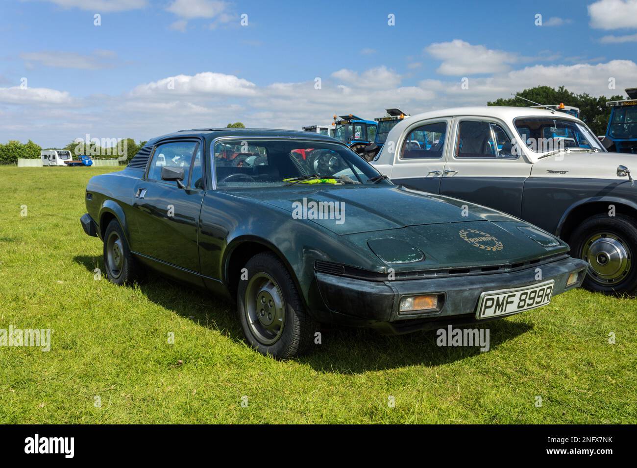Triumph TR7. Heskin Steam Rally 2022 Stock Photo - Alamy