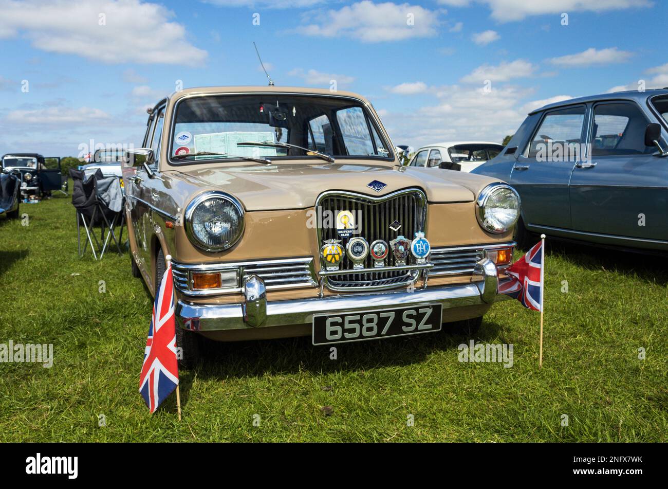 Riley 1300. Heskin Steam Rally 2022 Stock Photo - Alamy