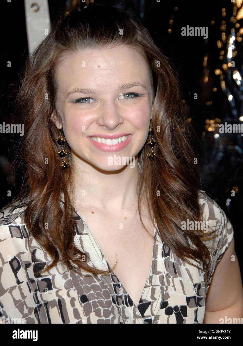 Actress Joy Lauren poses on the press line at the premiere of the ...