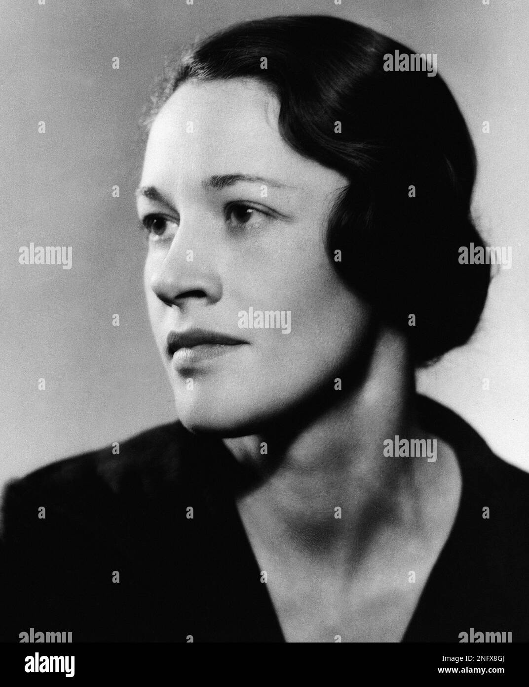 Actress Anne Revere who played the role of Martha Dobie in the film ...