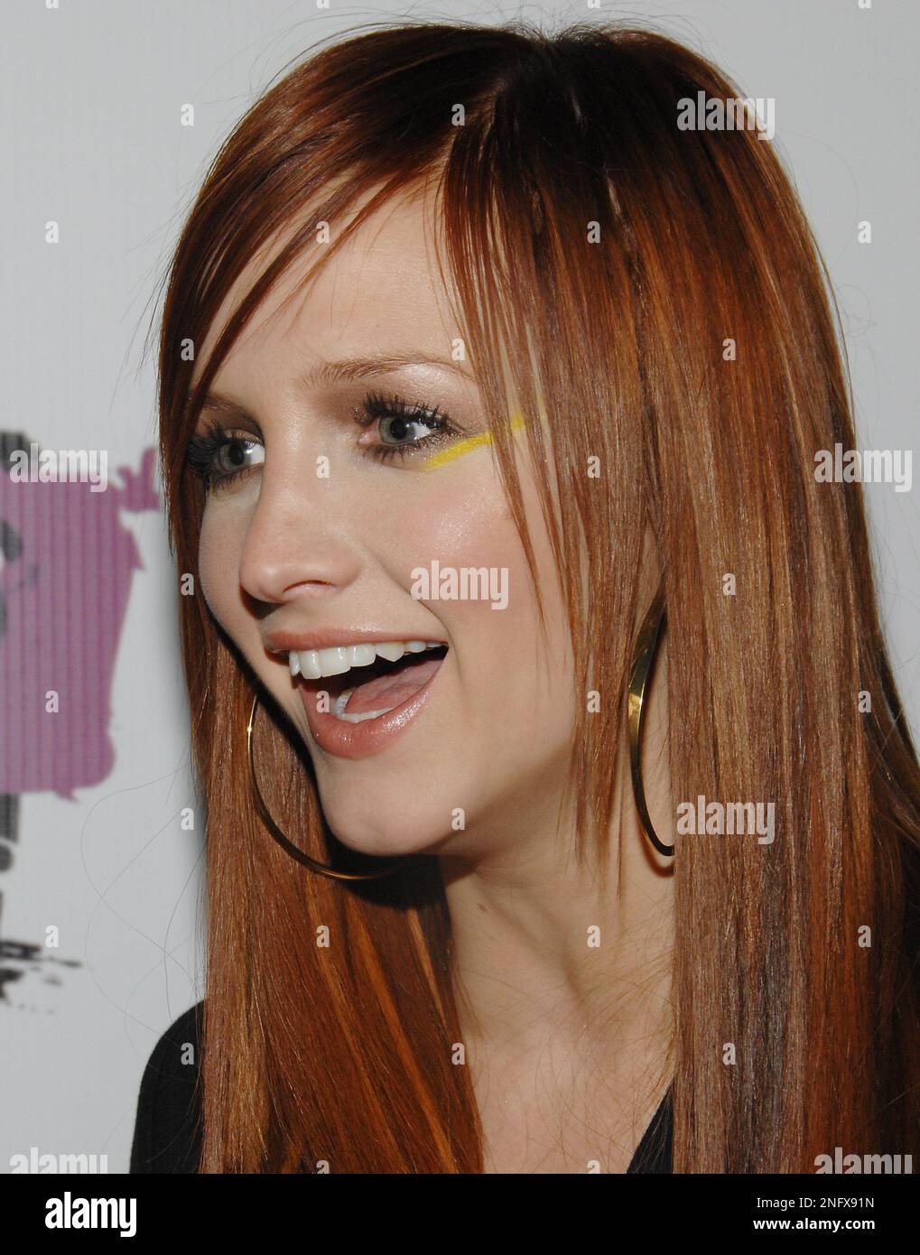 Singer Ashlee Simpson arrives at Myst night club, where Simpson was to ...