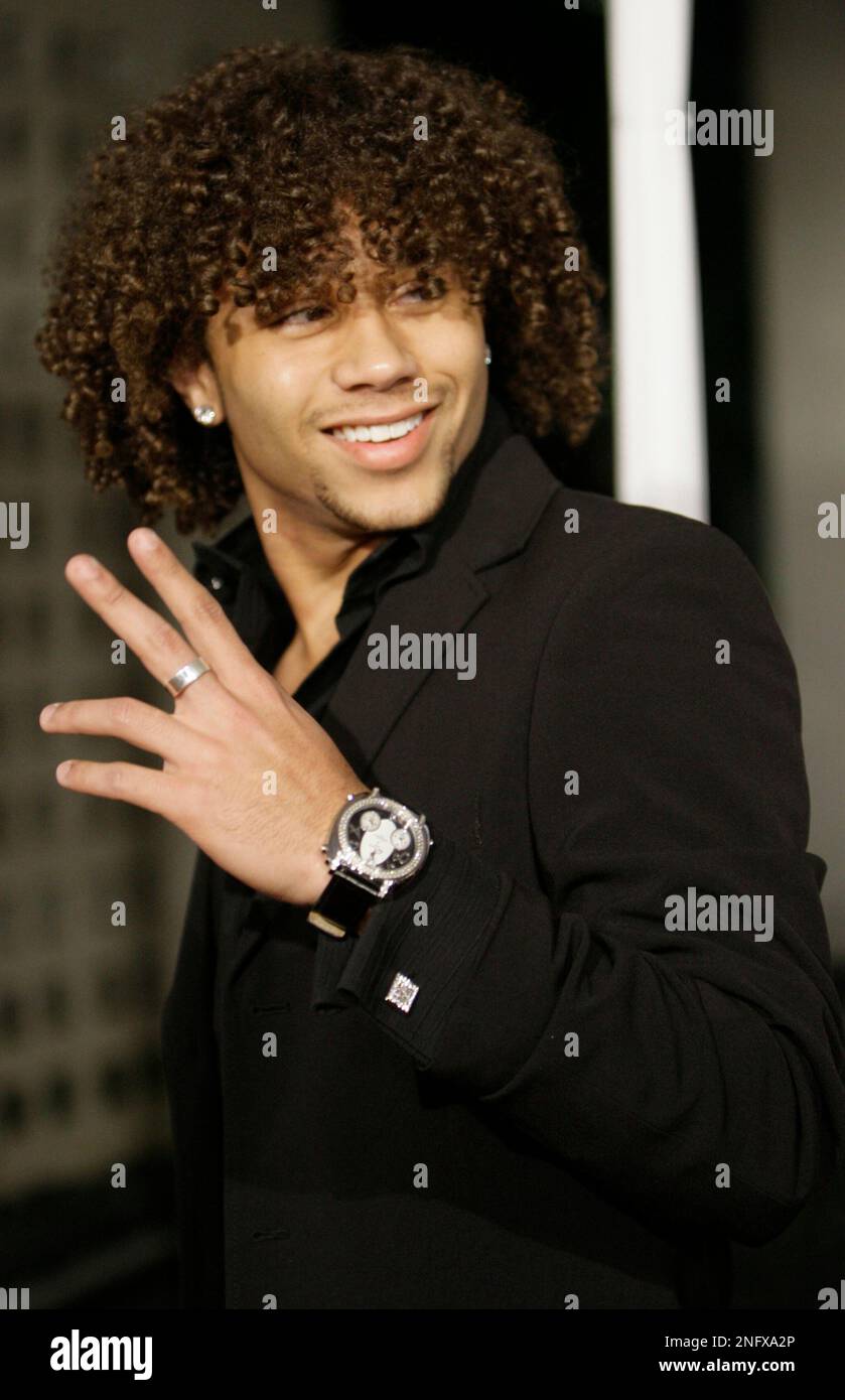 Actor and recording artist Corbin Bleu arrives at the premiere of the ...
