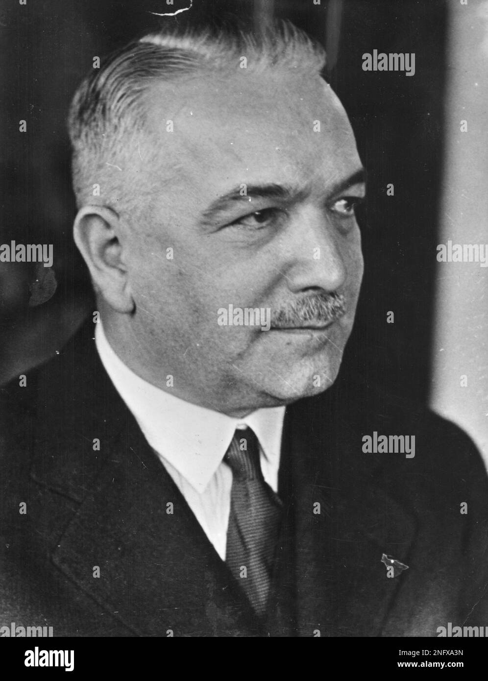 Undated image of Foreign Minister of the German Reich, Dr. Konstantin ...