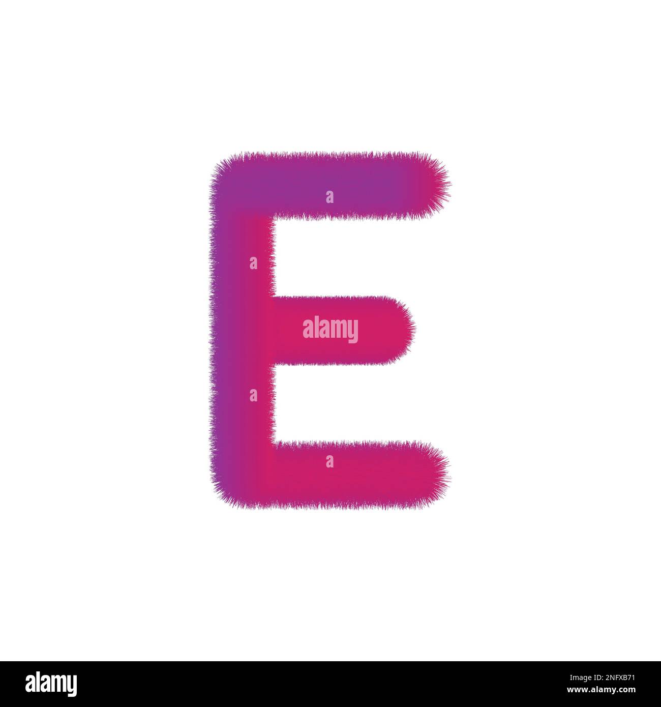 E 3d letter hi-res stock photography and images - Alamy