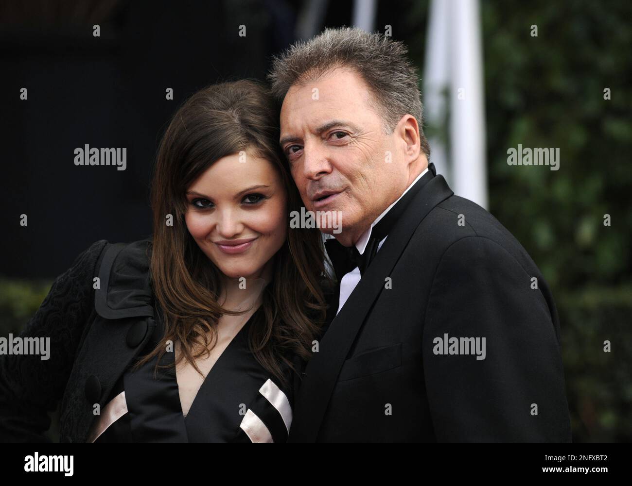Armand Assante, right, and his daughter, Anya, arrive at the 14th ...