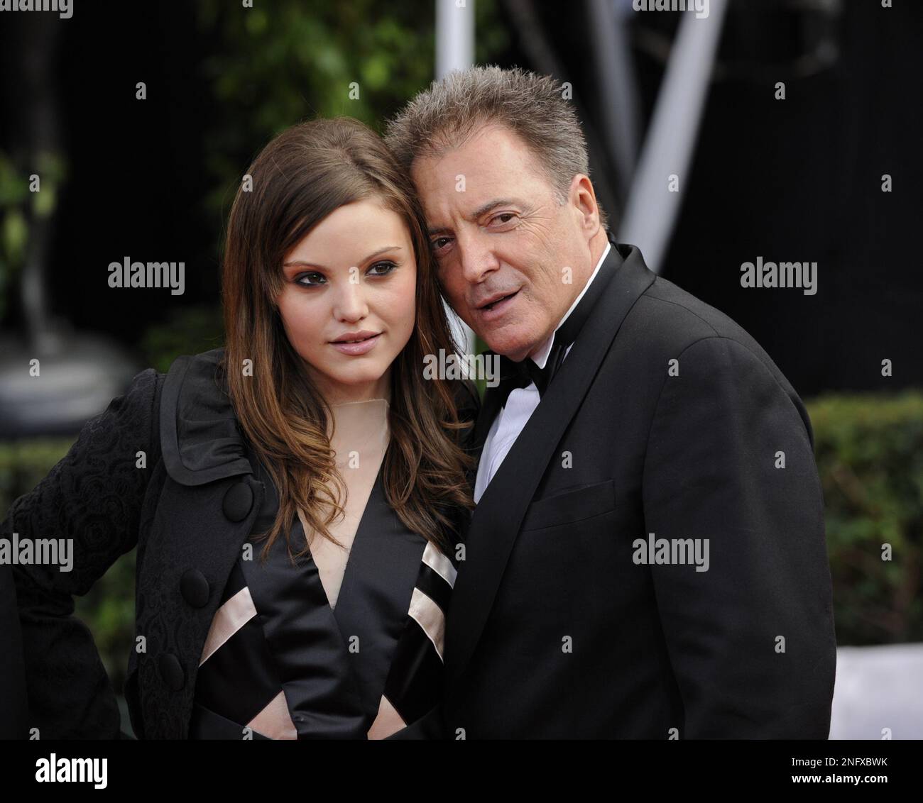 Armand Assante, right, and his daughter, Anya,arrive at the 14th Annual ...