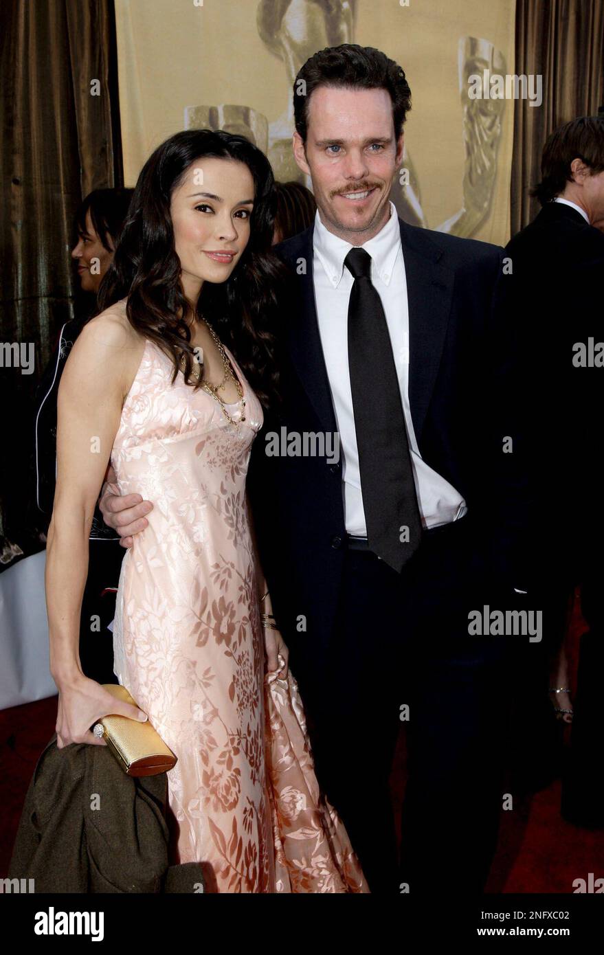 Kevin Dillon and his wife Jane Stuart arrive at the 14th Annual Screen ...