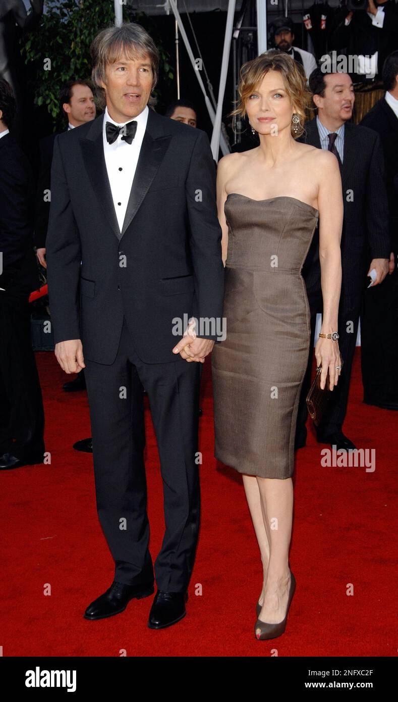 David E. Kelley and Michelle Pfeiffer arrive at the 14th Annual Screen ...