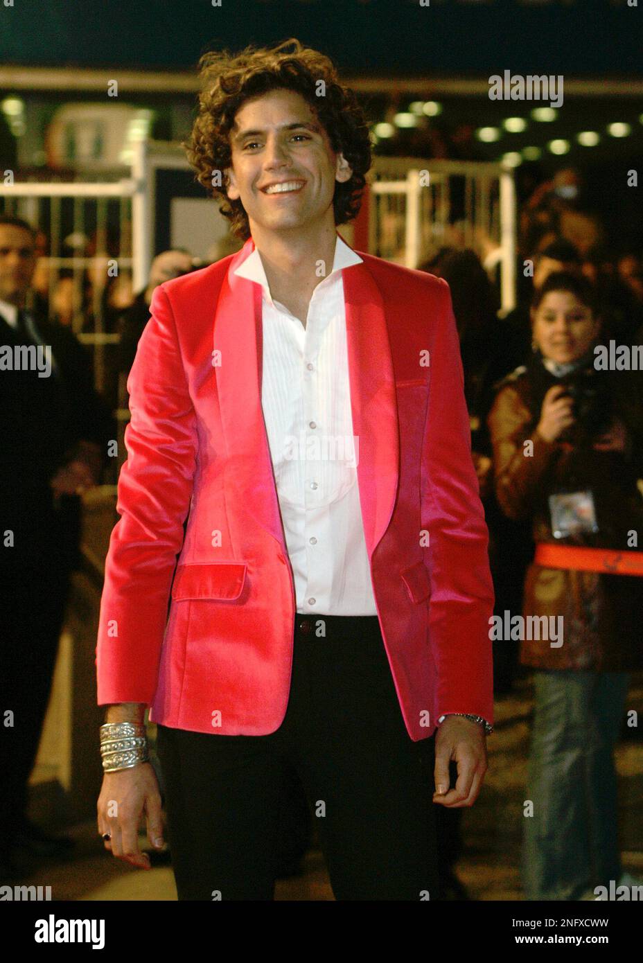 Lebanese-born, London-based, singer-songwriter Mika arrives at the ...