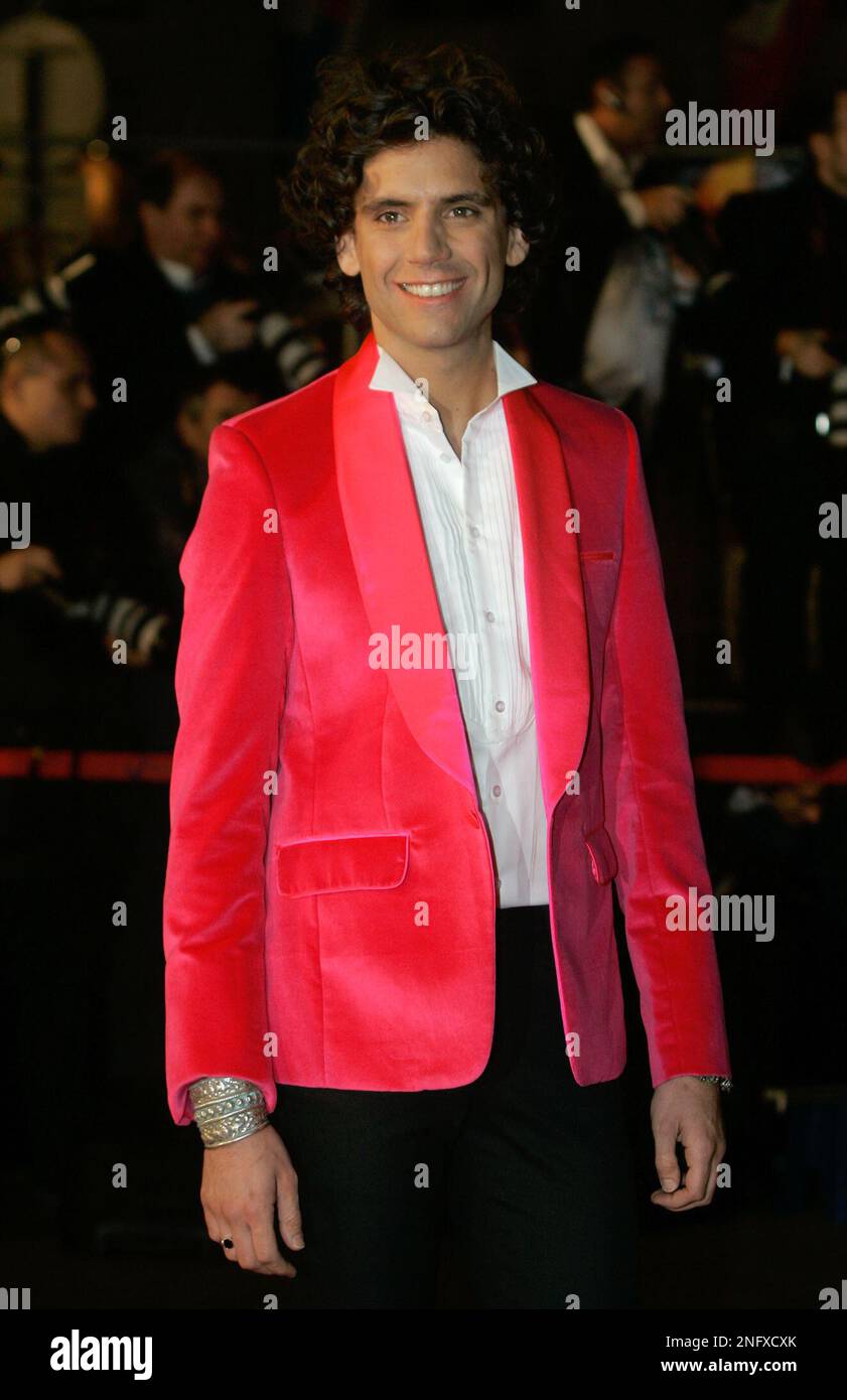 Lebanese-born, London-based, singer-songwriter Mika arrives at the ...