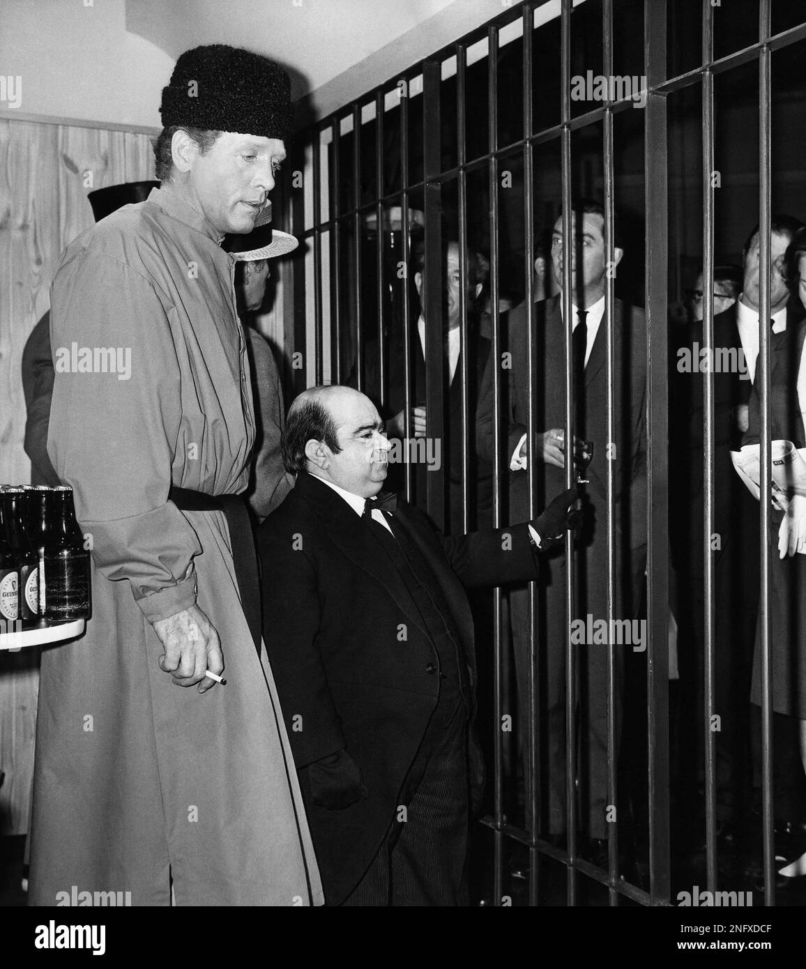 Actor Patrick McGoohan, left, star of the new British television series ...