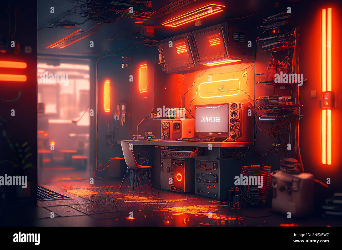 Cyberunk hi-res stock photography and images - Alamy