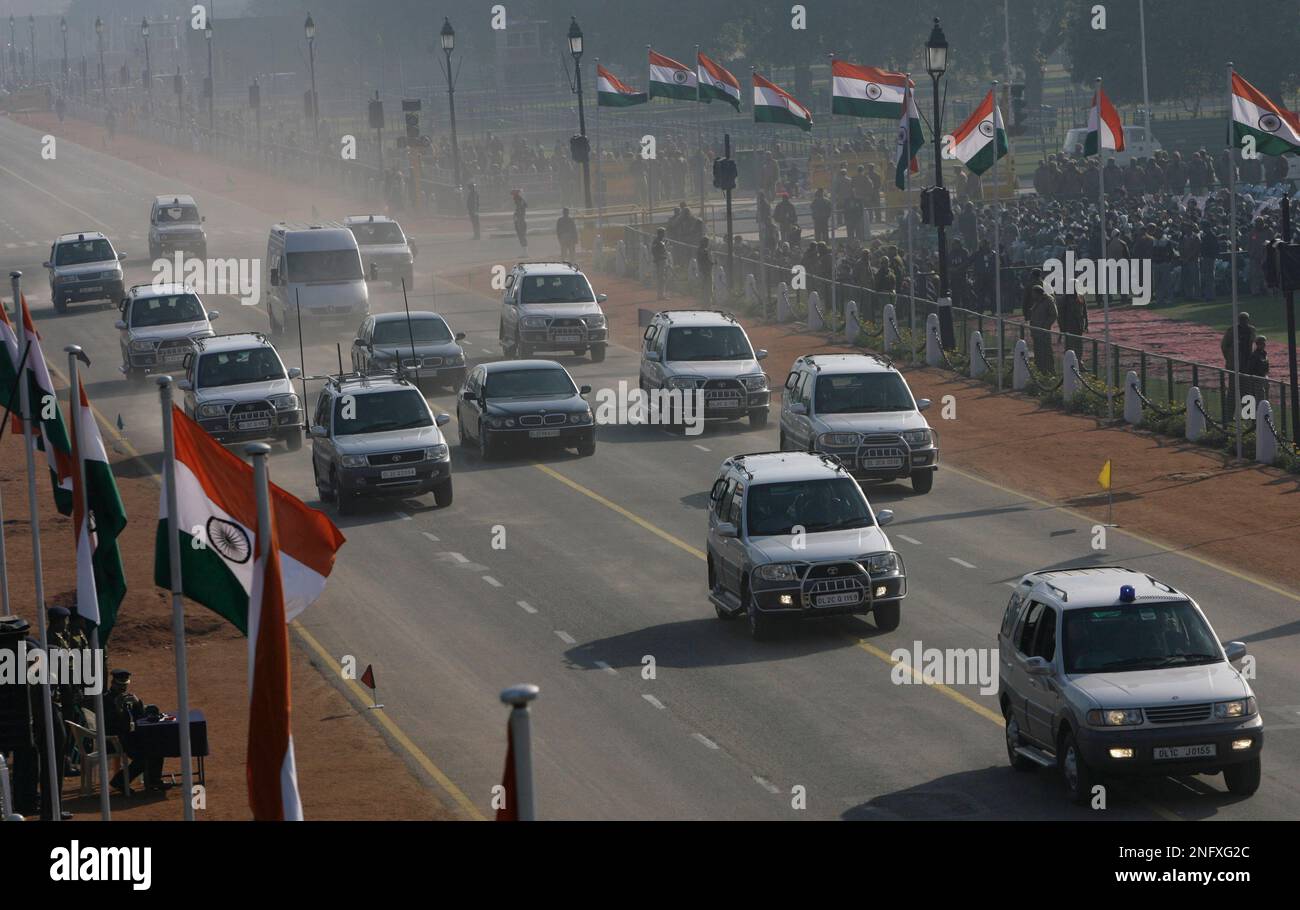 Indian Prime Minister Convoy