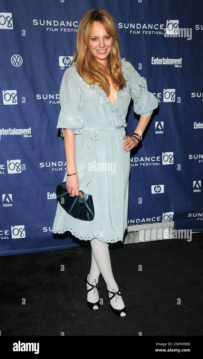 Actress Bijou Phillips arrives at the premiere of "Choke" during the ...