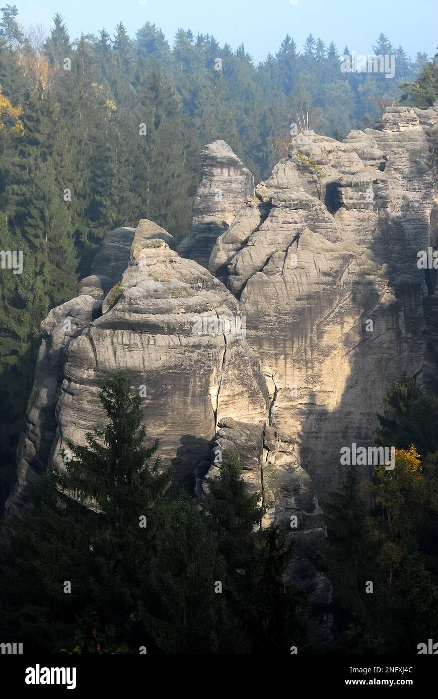 Prachov Rocks, Prachovské skály, Český ráj, Czech Republic, Europe ...
