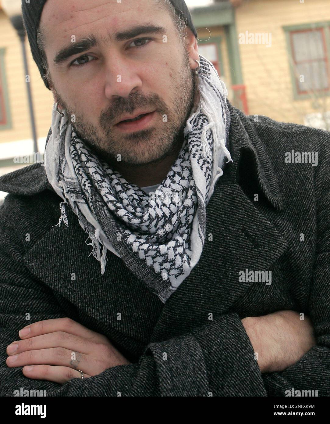 Actor Colin Farrell poses for a portrait at the Sundance Film Festival ...