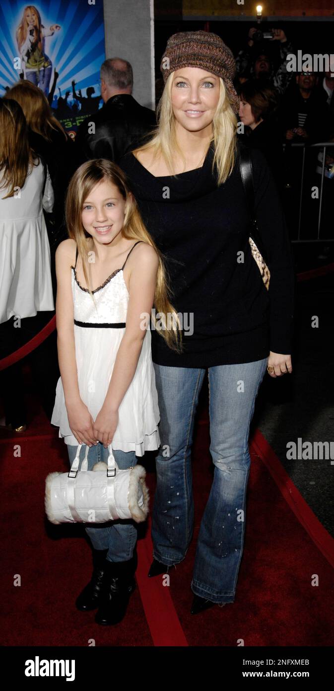 Heather Locklear and daughter Ava Elizabeth Sambora arrive at the world ...