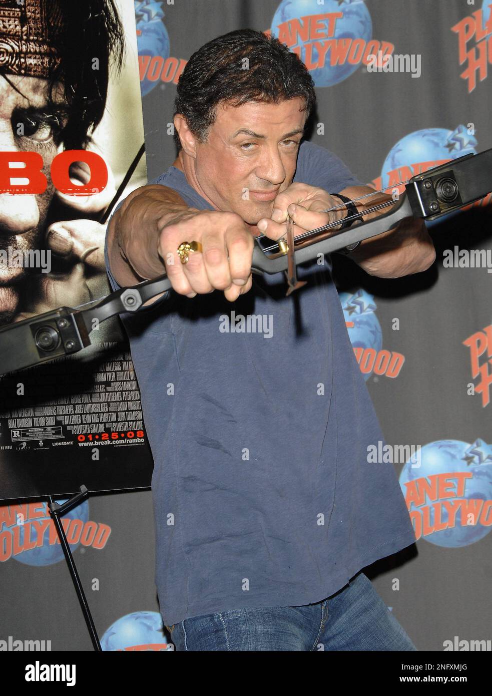 Rambo Shooting In Air