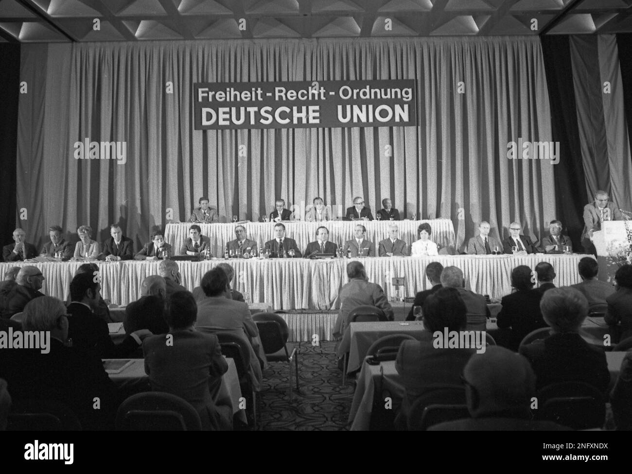 Image gives an overall view of the party founding convention of the ...