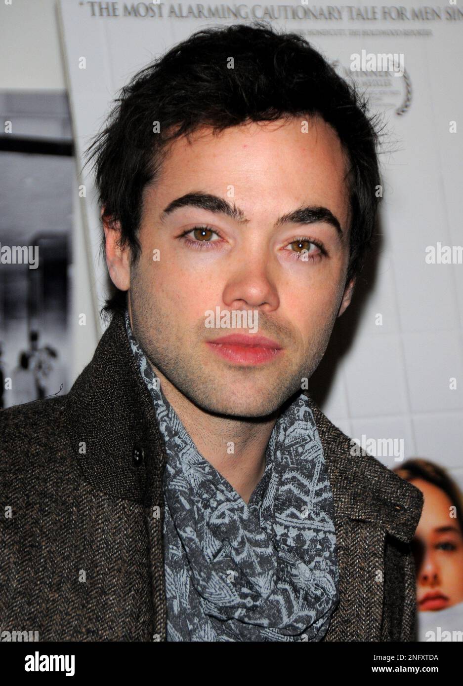 Actor John Hensley arrives at the premiere of "Teeth" at the Museum of Modern Art, Monday, Jan ...