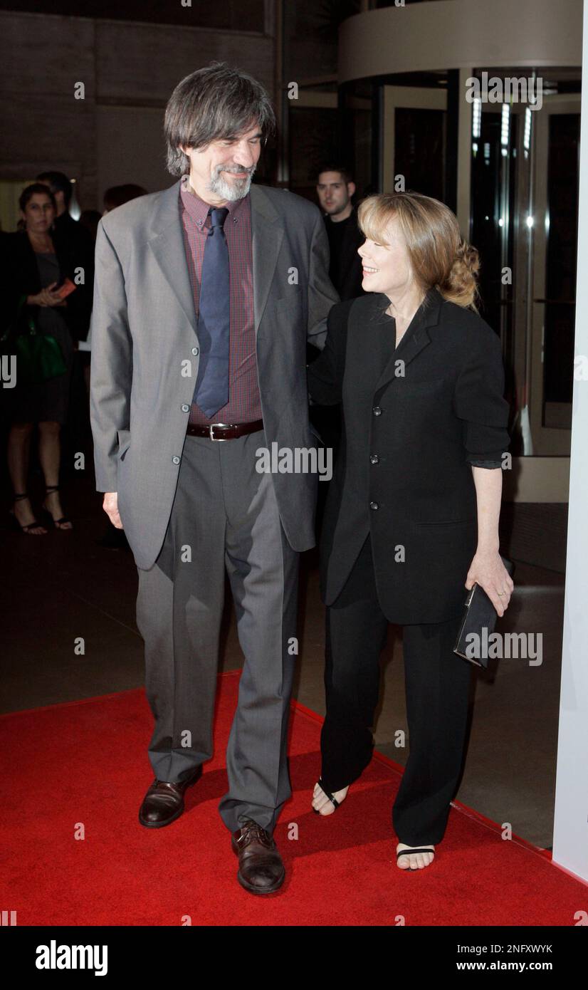 Jack Fisk, left, and Sissy Spacek arrive at the 33rd annual Los Angeles ...