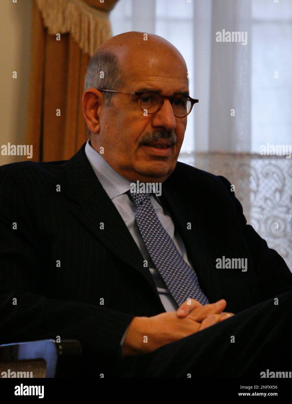 International Atomic Energy Agency (IAEA) chief, Mohamed Elbaradei ...