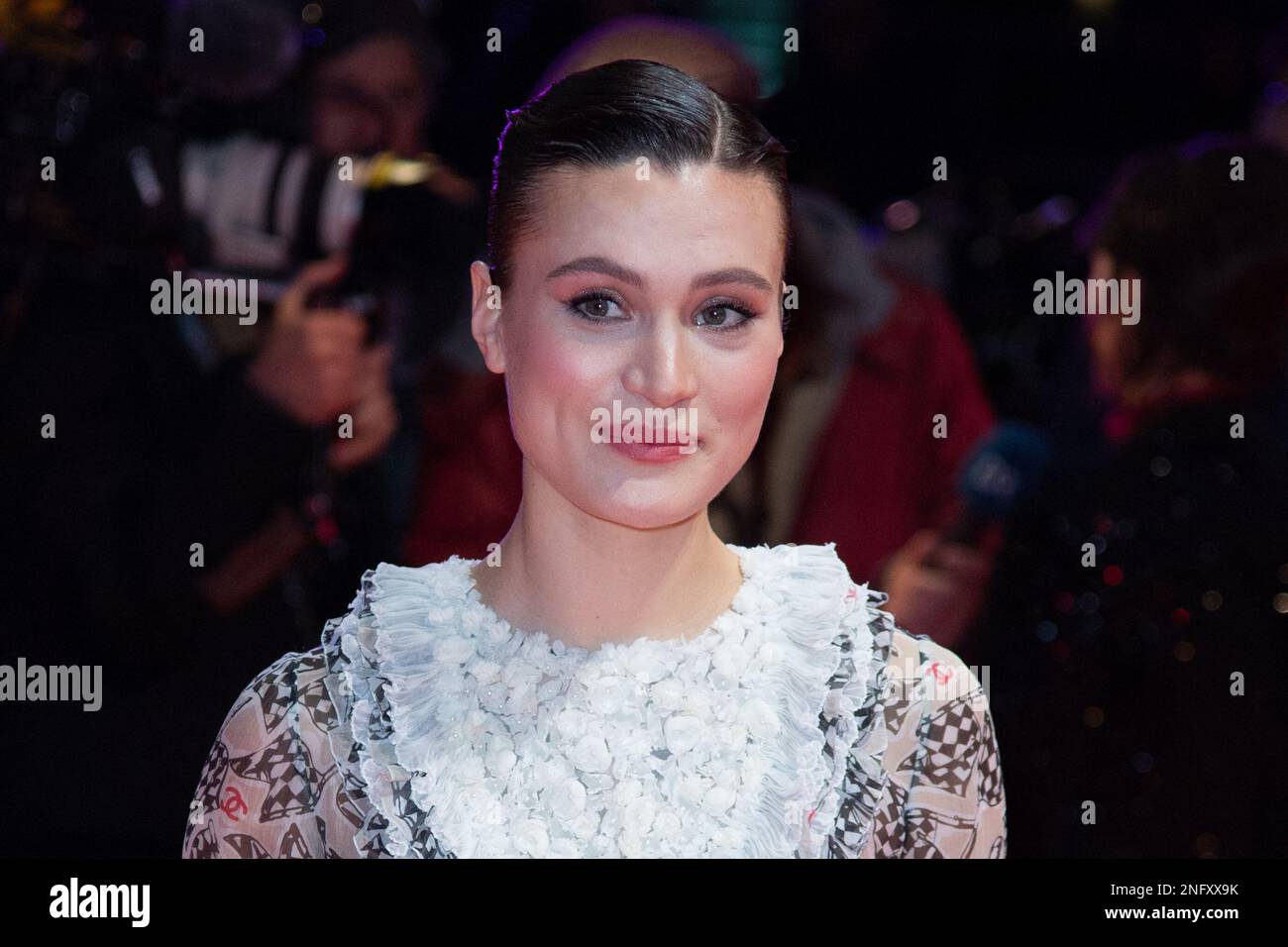 Berlin, Germany. 17th Feb, 2023. Marlene Burow attending the Irgendwann ...