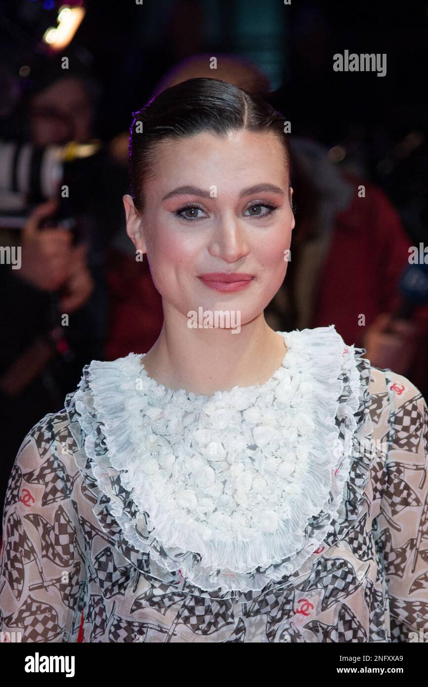 Berlin, Germany. 17th Feb, 2023. Marlene Burow attending the Irgendwann ...
