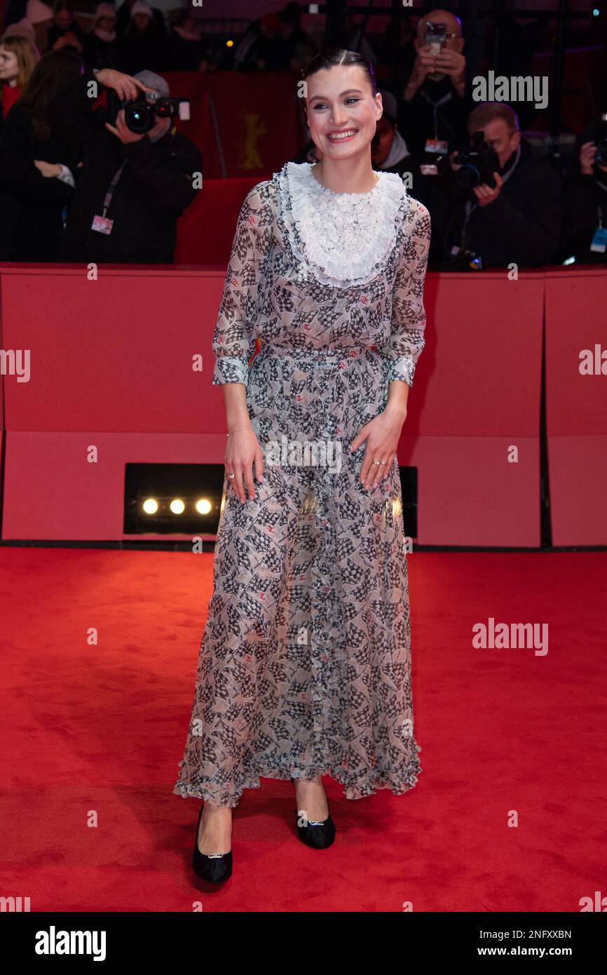 Berlin, Germany. 17th Feb, 2023. Marlene Burow attending the Irgendwann ...