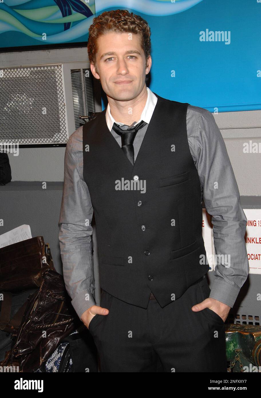 Actor Matthew Morrison attends the Broadway opening of "The Little ...