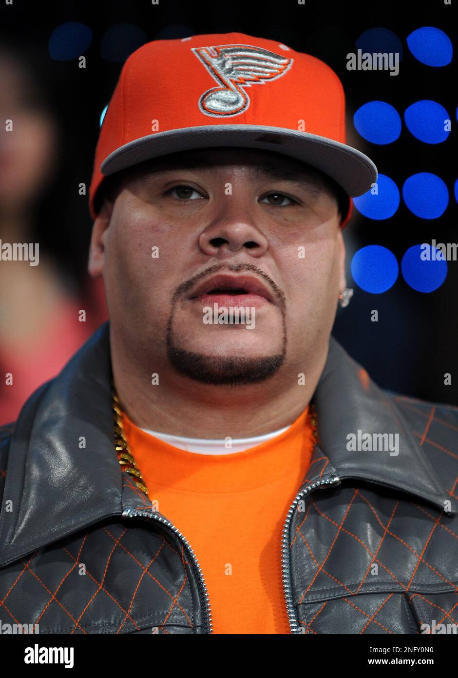 Rapper Fat Joe makes an appearance at MTV Studios in Times Square for a ...