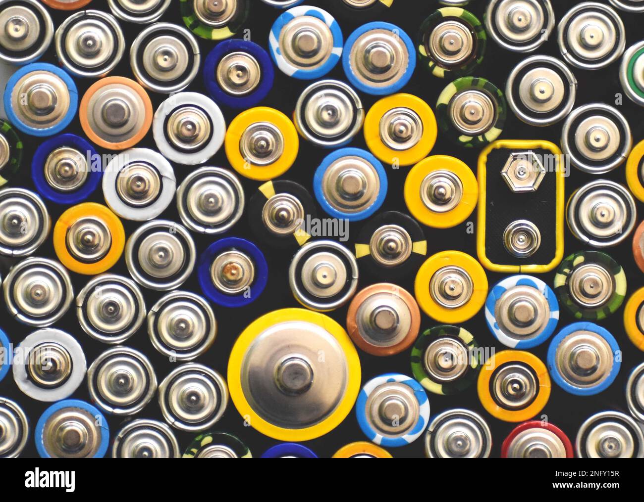 Battery collection sizes hi-res stock photography and images - Alamy