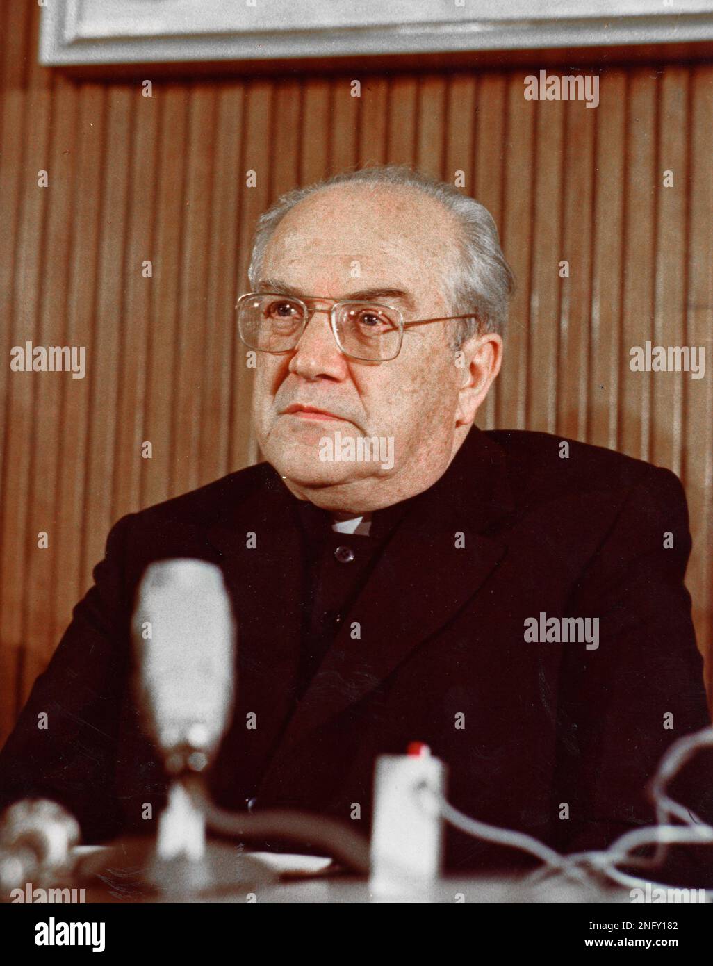Undated photo of Sebastiano Cardinal Baggio of Italy, head of the ...