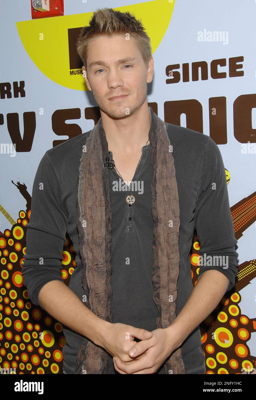 Actor Chad Michael Murray poses backstage before an appearance on MTV's ...