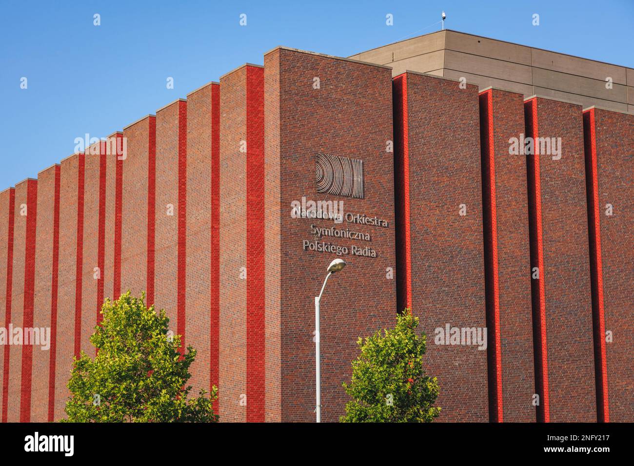 Polish National Radio Symphony Orchestra building in Katowice city ...
