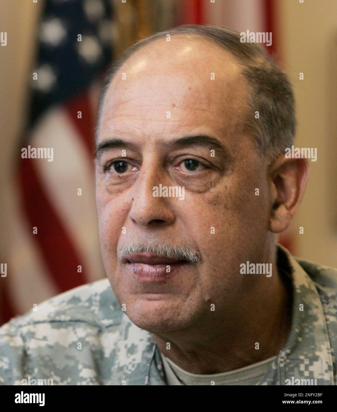 Lieutenant Gen. Russel Honore is pictured during an interview Friday ...