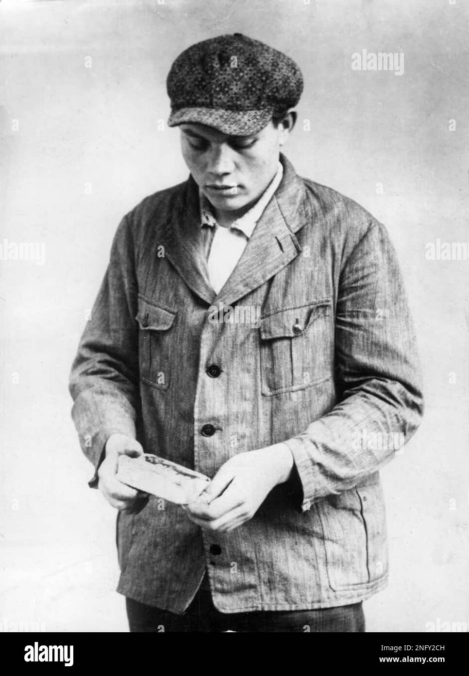 Dutch Communist Marinus van der Lubbe, who is accused of setting the ...