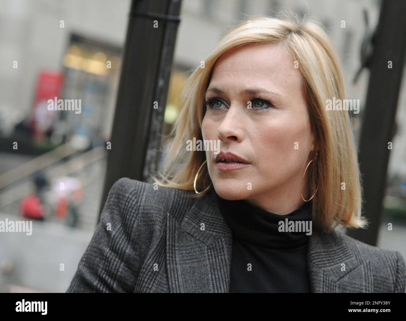 Actress Patricia Arquette poses for pictures at Rockefeller Center, Jan ...