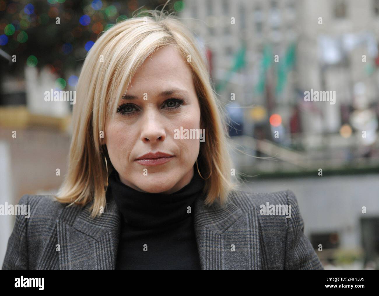 Actress Patricia Arquette poses for pictures at Rockefeller Center, Jan ...