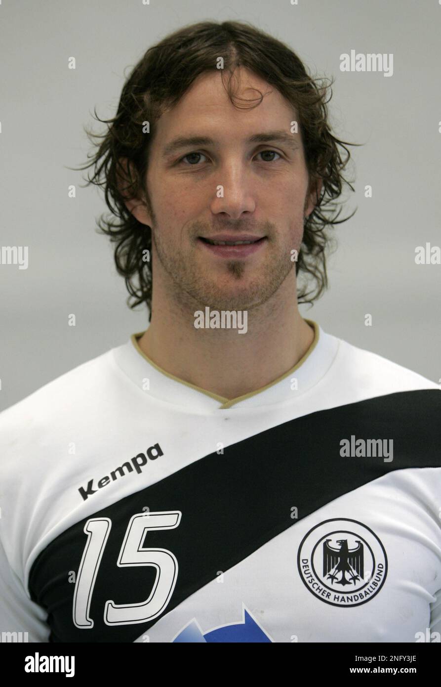Torsten Jansen, player of Germany's handball national team ...