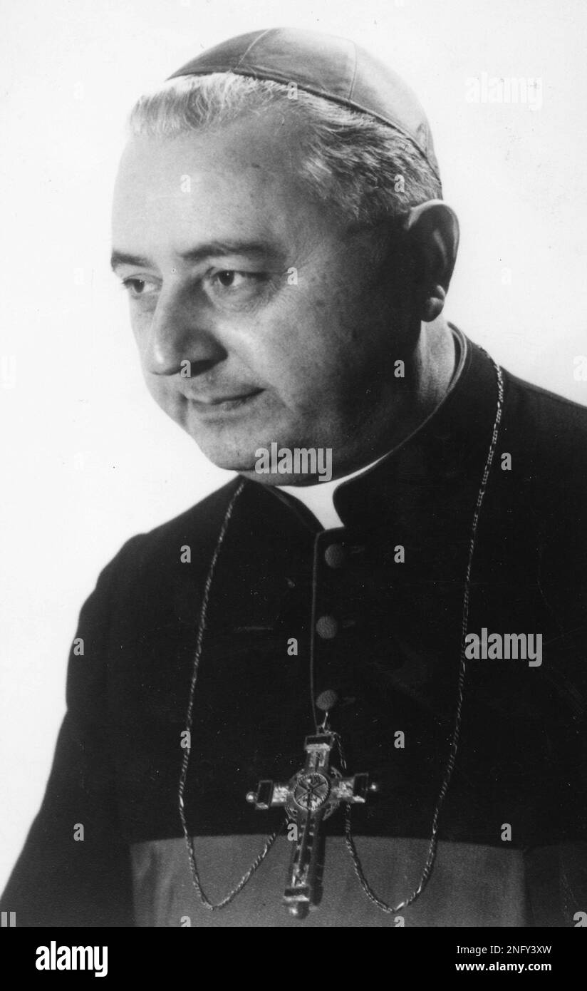 Archbishop Annibale Bugnini, papal nuncio in Teheran, Iran. (Ap Photo ...