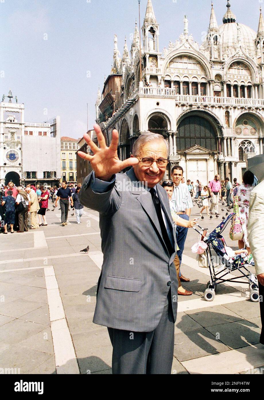 Financier Licio Gelli in an August 1993 file picture taken in St. Mark ...