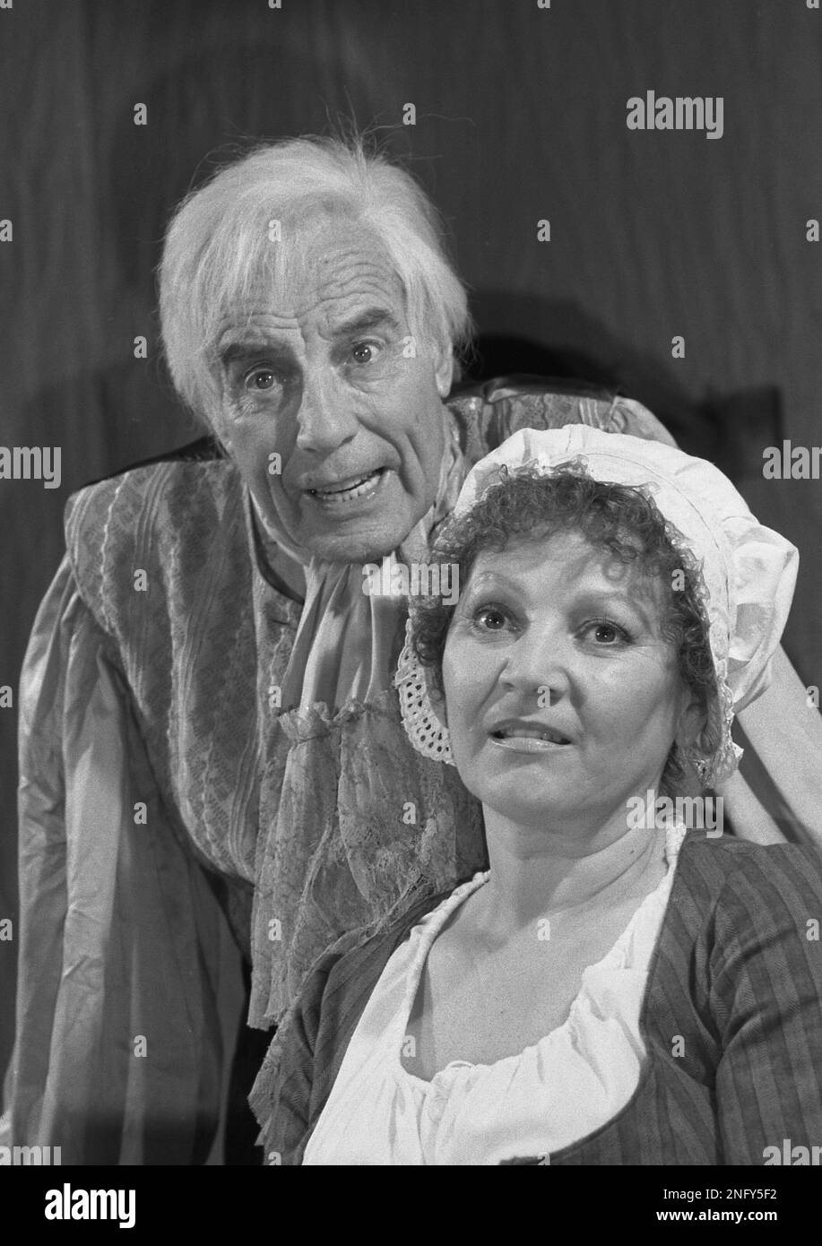 Johannes Heesters, left, is seen beside Louise Martini, in a scene from ...