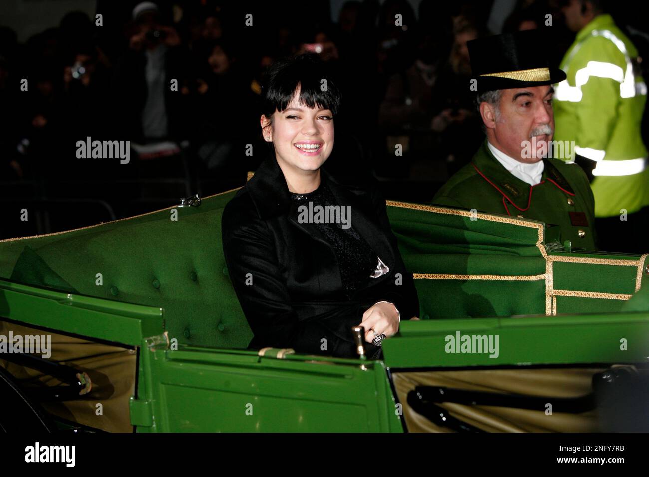 British singer-songwriter Lilly Allen arrives in the Harrods open ...
