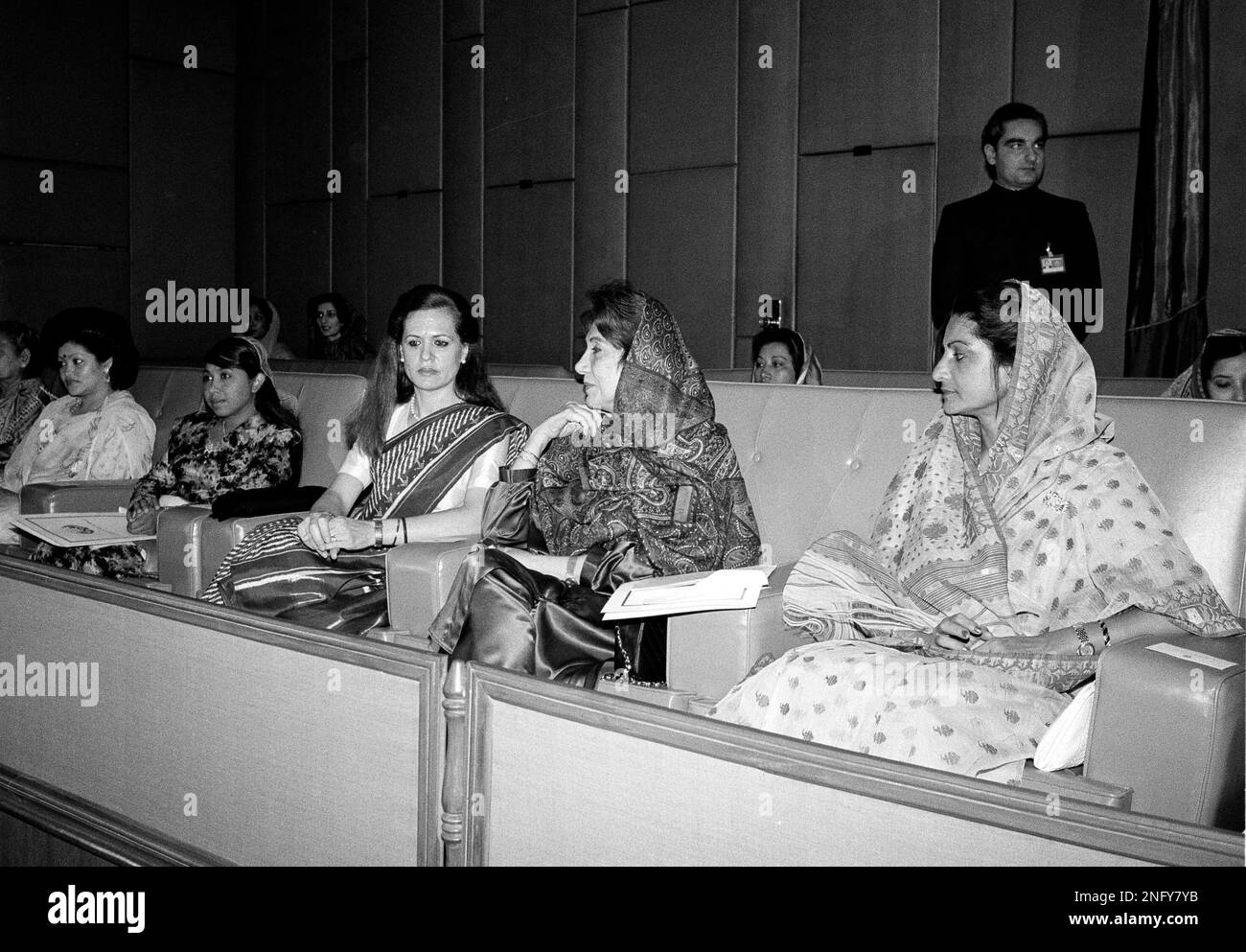 The first ladies of the South Asian leaders attend the concluding ...