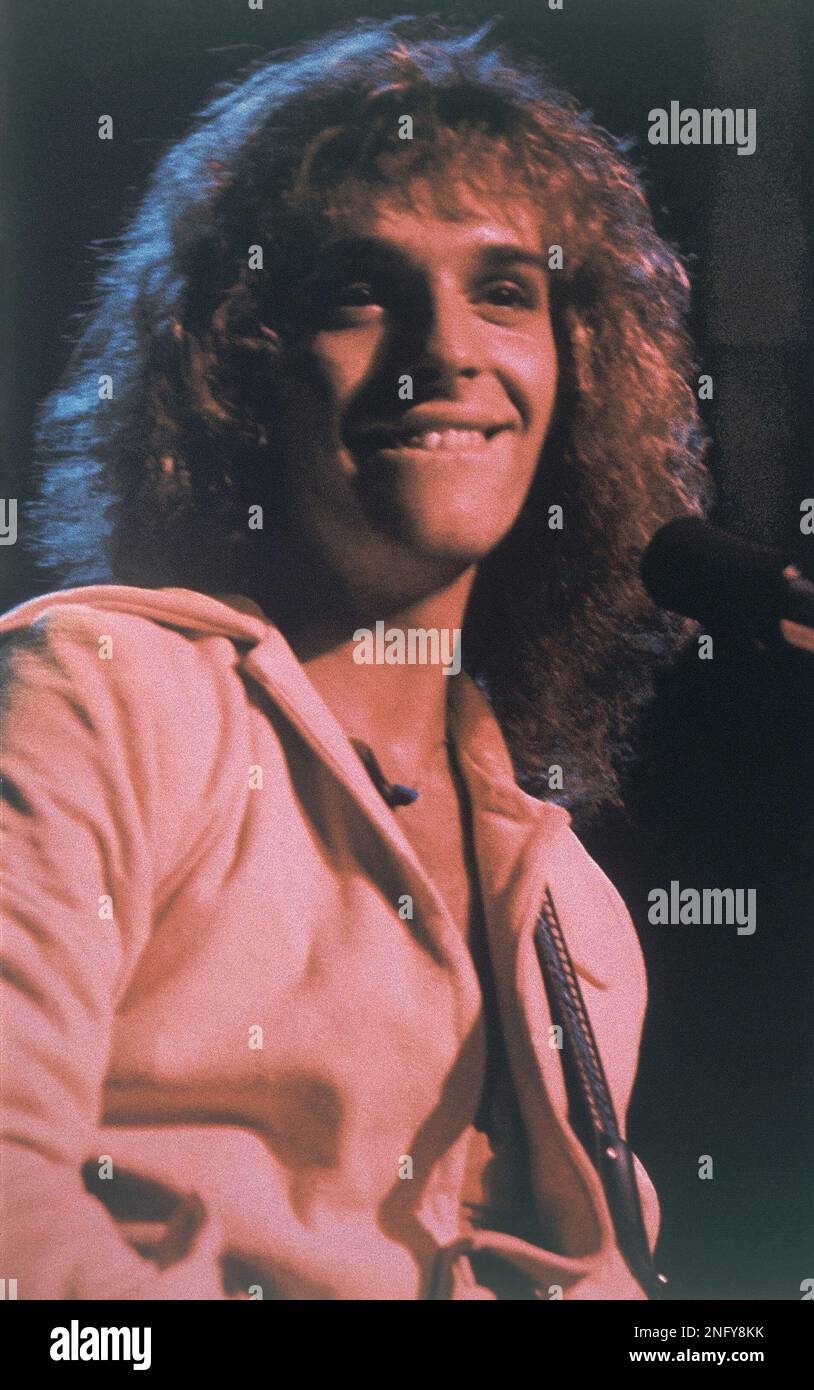 British pop singer, Peter Frampton, seen here July 1976, one of the big ...