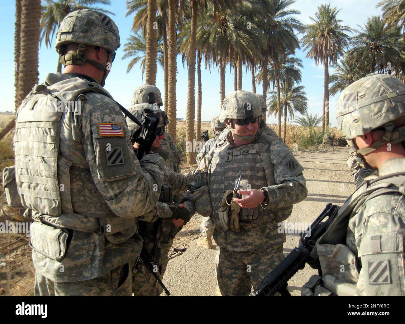U.S. Army Maj. Gen. Rick Lynch, commander of the Third Infantry ...