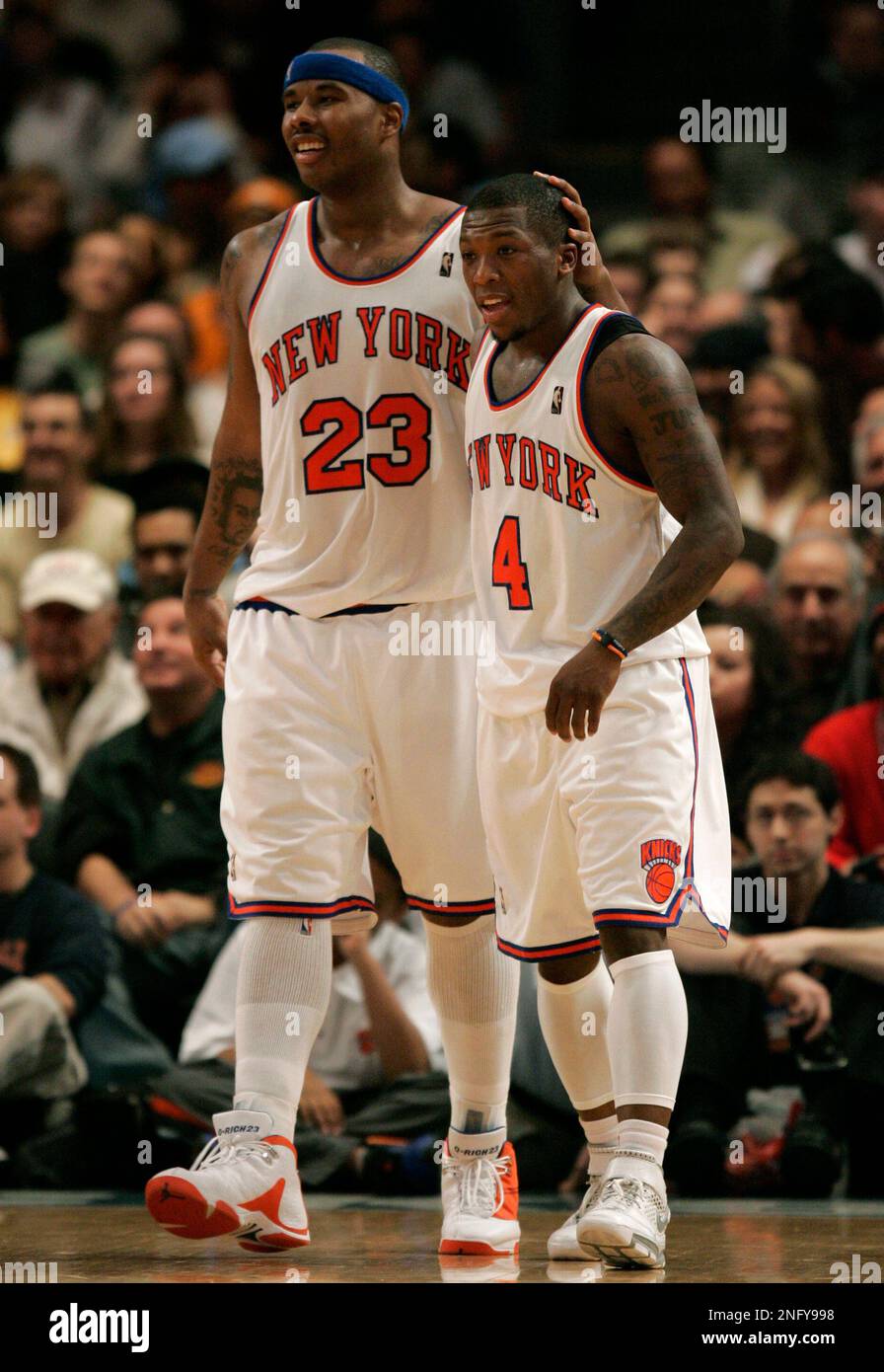 New York Knicks forward Quentin Richardson (23) and New York Knicks ...