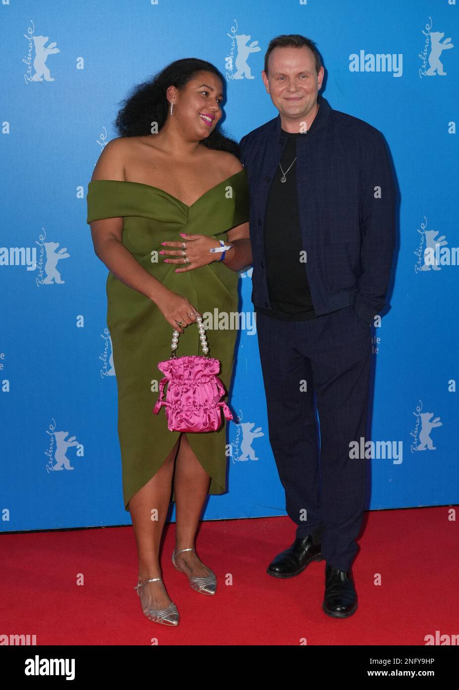 Berlin, Germany. 17th Feb, 2023. Actor Devid Striesow comes with his ...